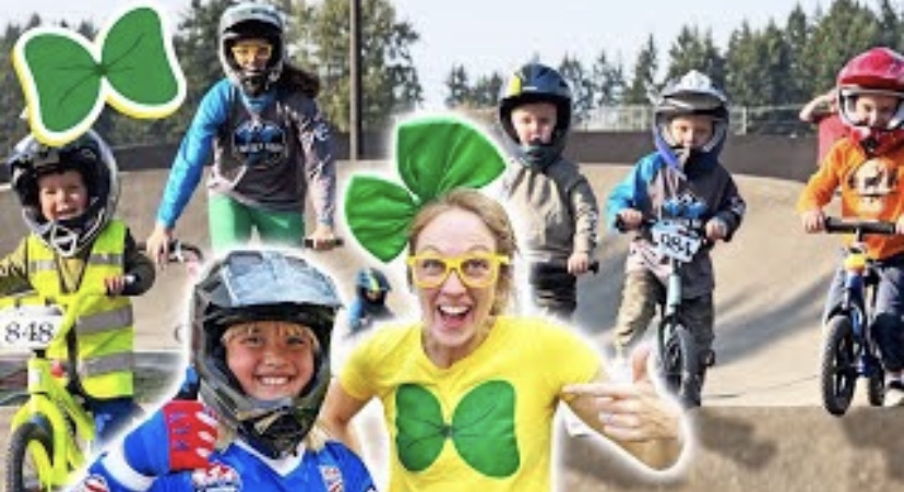 🎉 Brecky Breck: BMX Bike Fun Day! Brecky Meets Bike Star Elinor ...