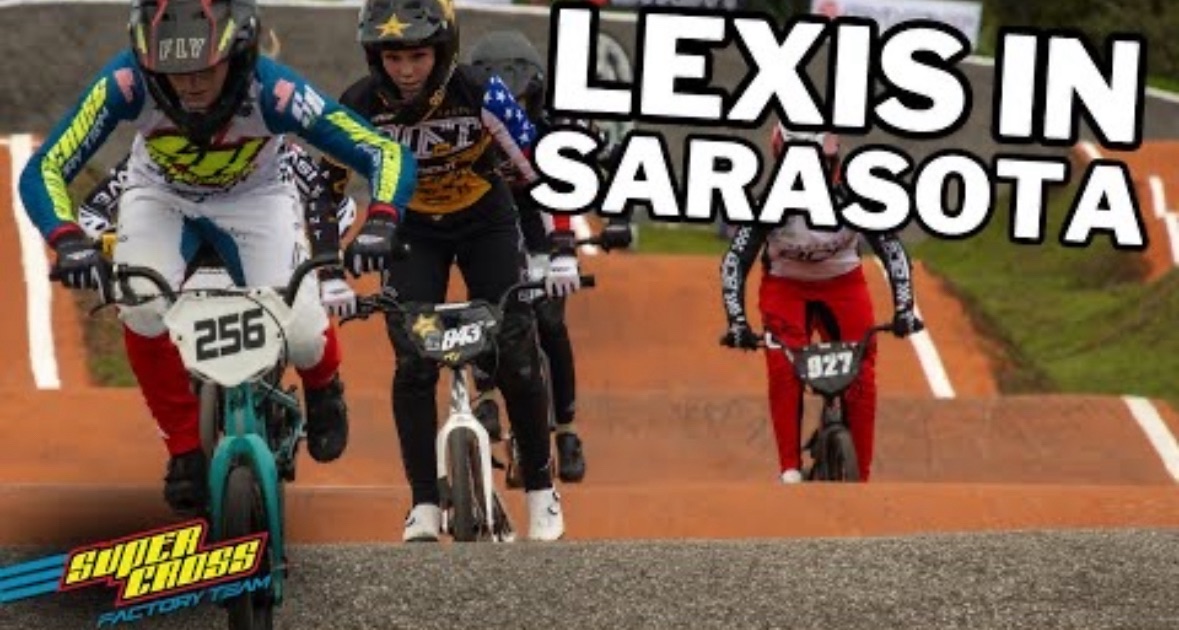 🏁 Supercross BMX: Pro BMX Racing action in Sarasota with Lexis Colby ...