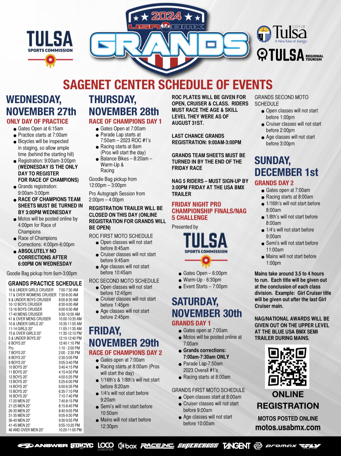 REPLAY: USA BMX ~ 2024 Grands / ROC / Pro Championship Finals – BMX Oregon